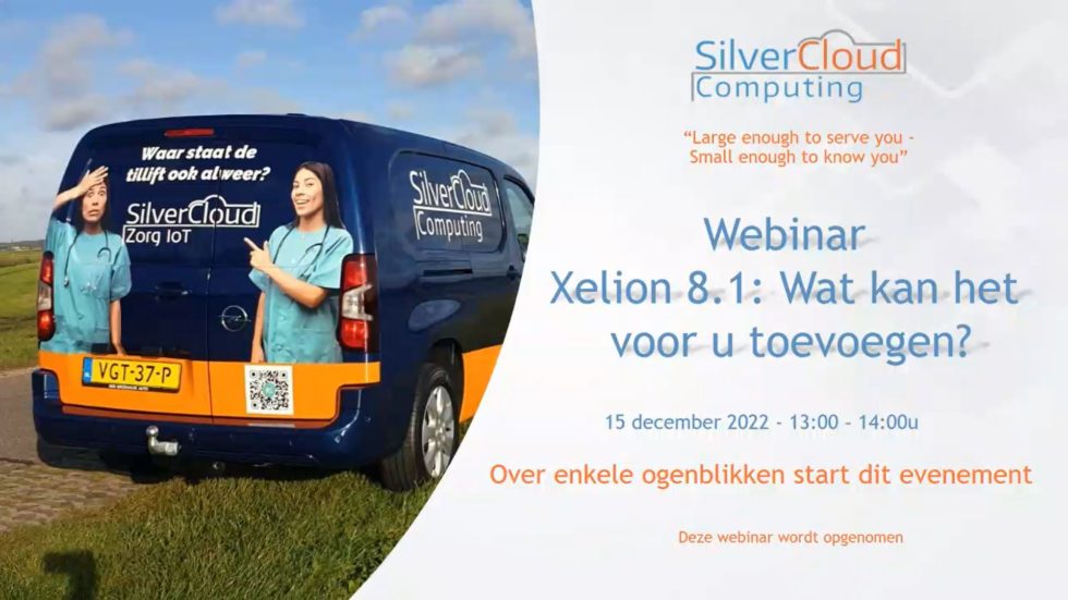 Webinar "Xelion 8.1: Wat kan het voor u toevoegen?" - SilverCloud Computing